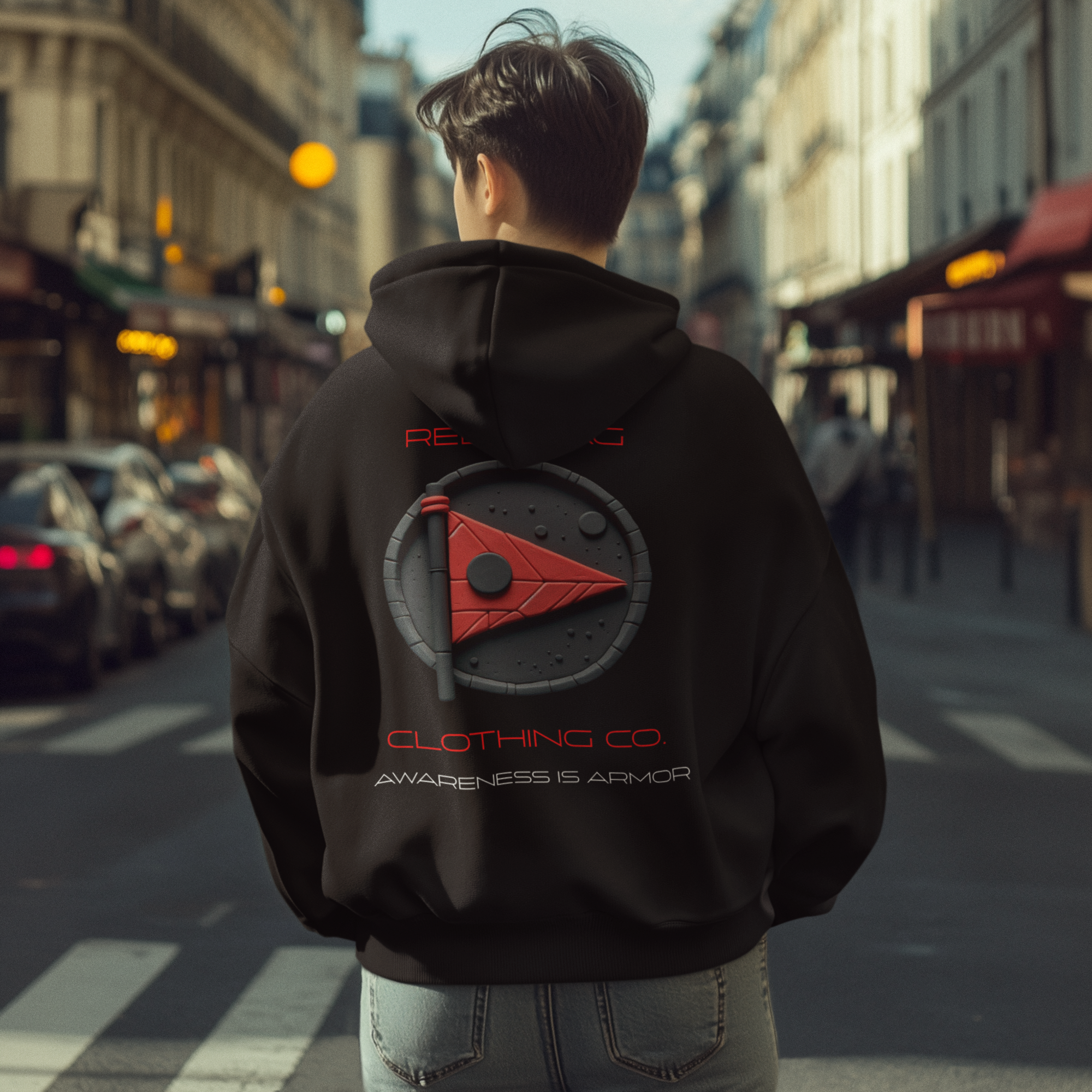 Red Flag Statement Hoodie – Red Flag Clothing Co.